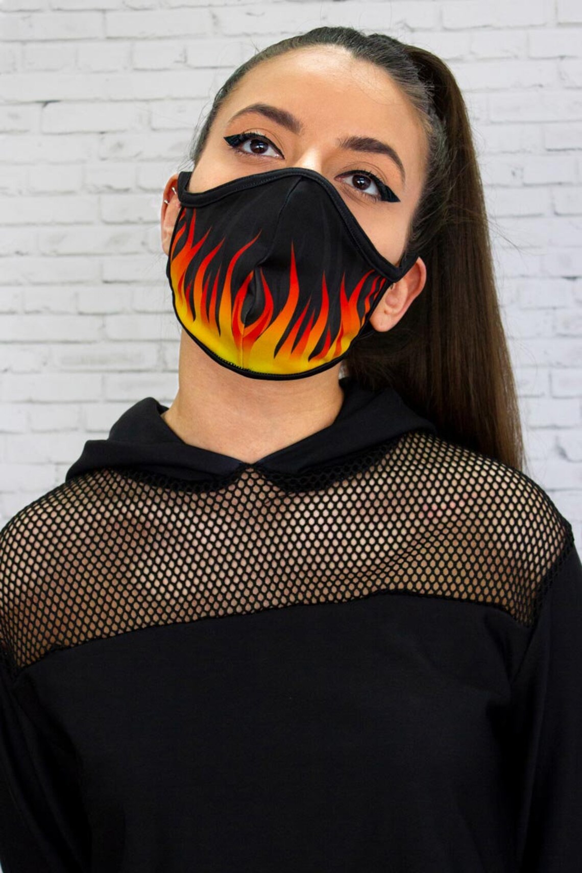 Flame Unisex Face Mask Face Mask Pollution Face Cover Mask - Etsy