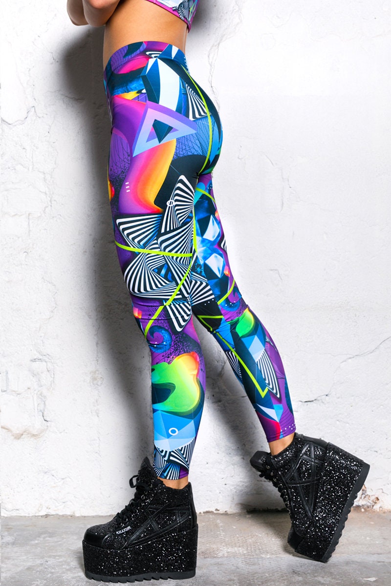 Festival Leggings Rave Leggings Rave Wear Festival - Etsy