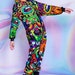 Drippy Pajama With Aliens, Alien Adult Pajamas, Drippy Outfits, Warm ...
