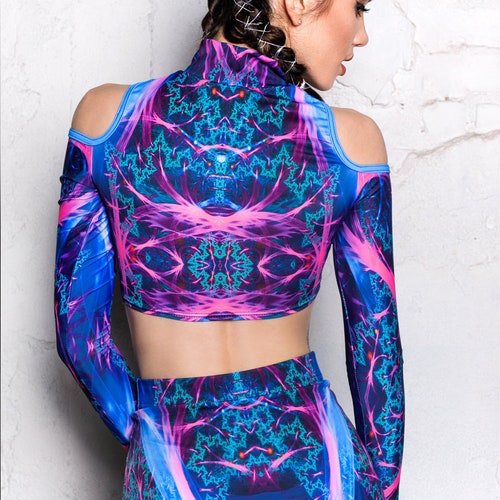 Festival High Waisted Shorts Spandex Shorts Rave Booty - Etsy