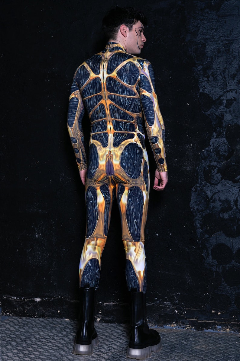 Cyborg Men's Costume, Men Halloween Costume, Halloween Costumes for ...