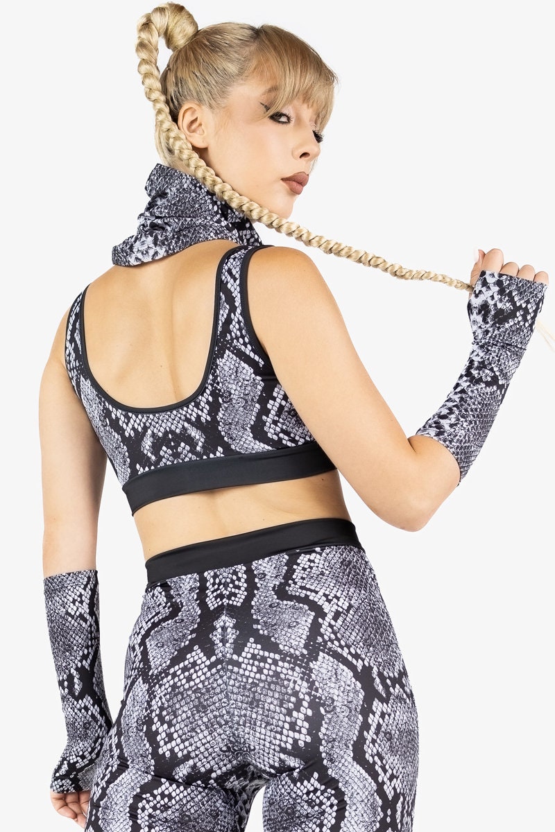 Snakeskin Disco Pants, Snake High Waisted Pants, Snake Flare Bell ...