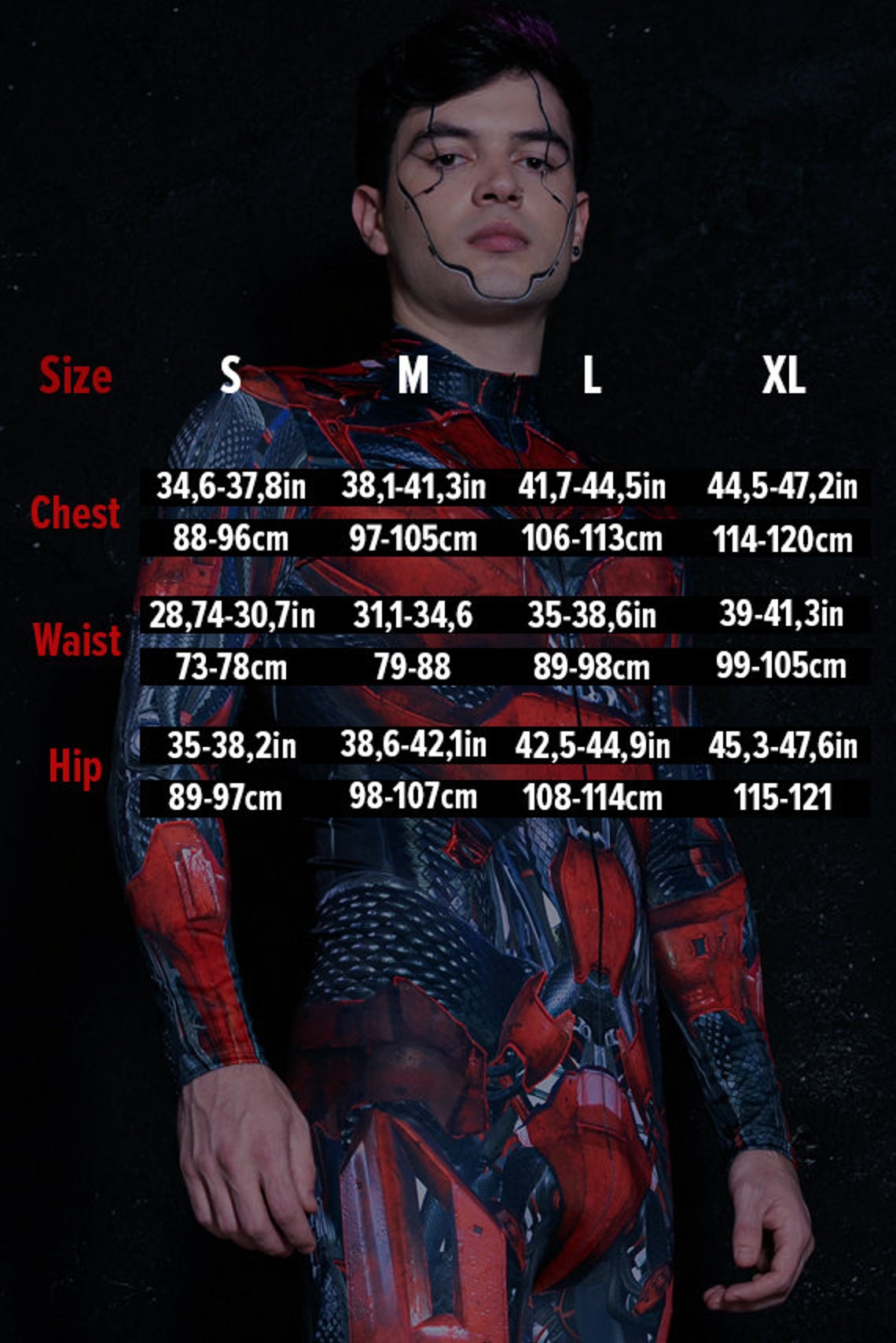 Men Cyber Costume Adult Halloween Costume Sci Fi Alien - Etsy