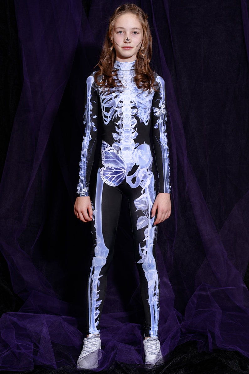 Skeleton Costume for Kids, Halloween Costume Kids, Toddler Girl ...
