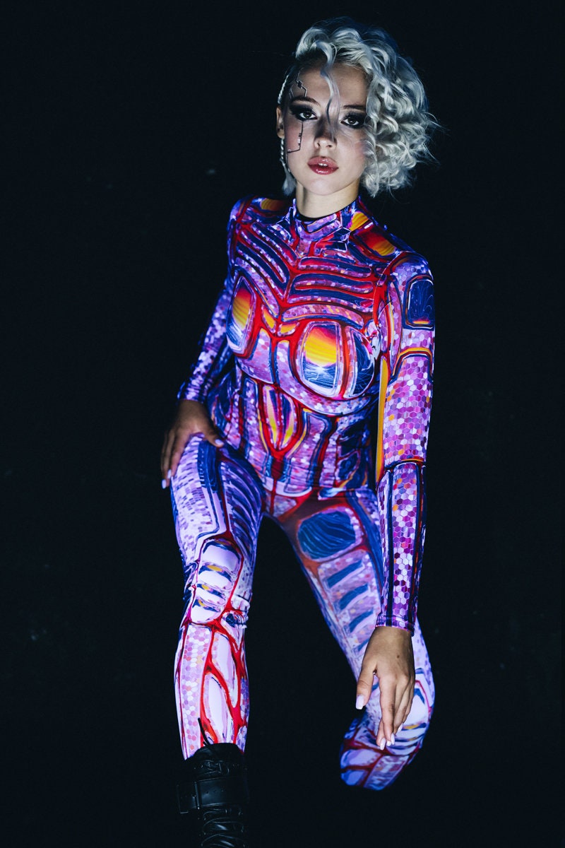 Cyberpunk Halloween Costume Sci Fi Halloween Costume - Etsy
