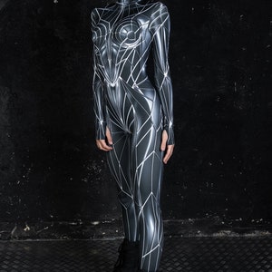 Sci Fi Halloween Costume, Full Body Halloween Costume, Women Halloween ...