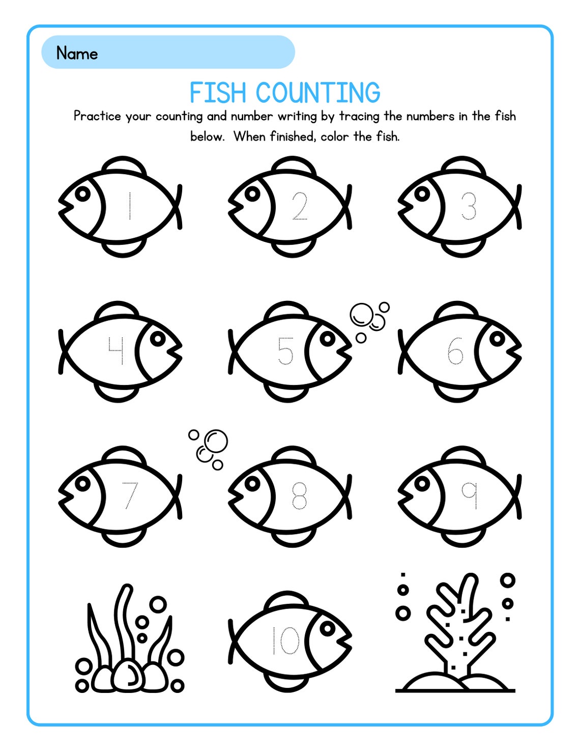 Printable Math Workbook/worksheets DIGITAL - Etsy