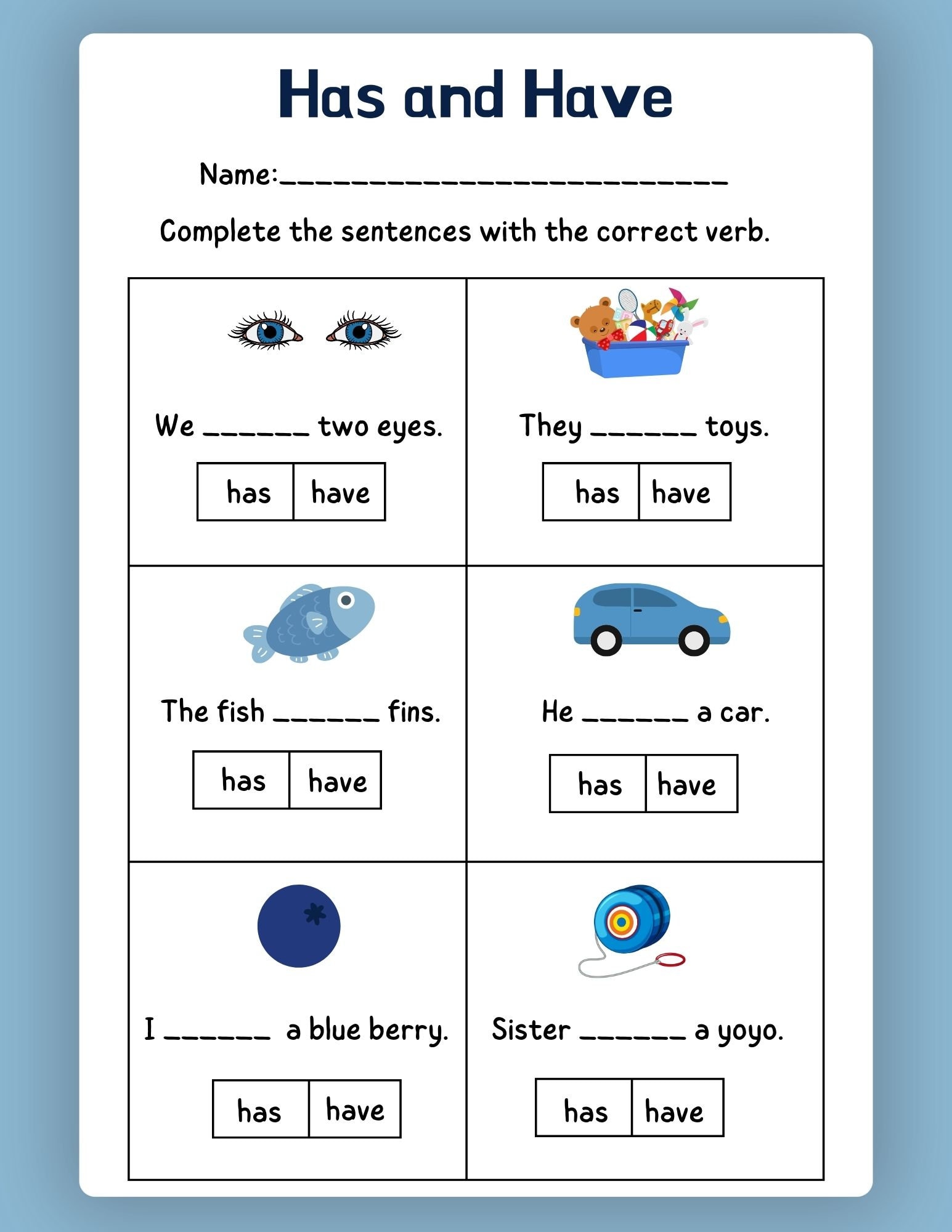 Printable Grammar Worksheets **DIGITAL** - Etsy