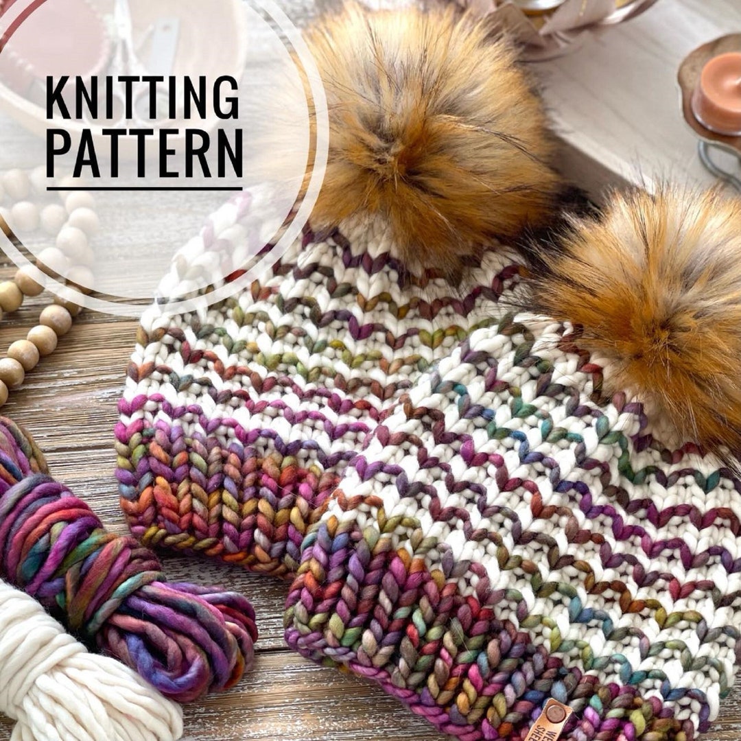 Gala Hat - Knit Pattern - PDF FILE ONLY - Etsy