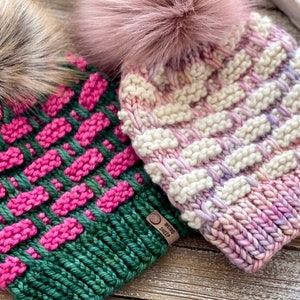 Draughts Beanie Knitting Pattern Knit Pattern Toque Beanie Hat PDF FILE ONLY - Etsy