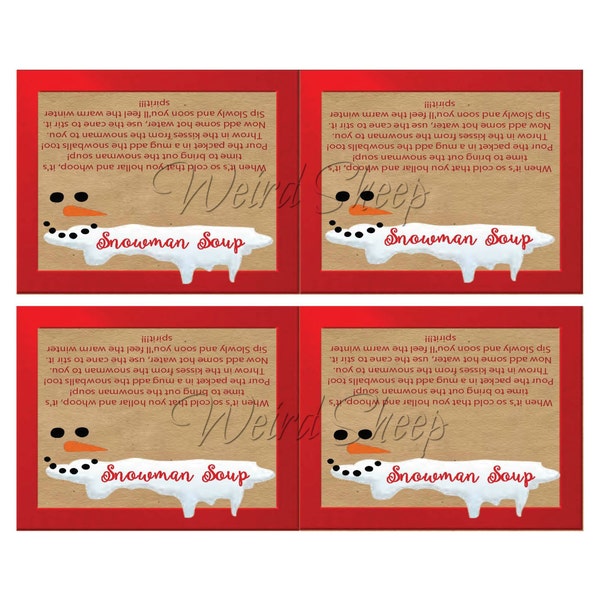 Snowman Bag Topper - Etsy