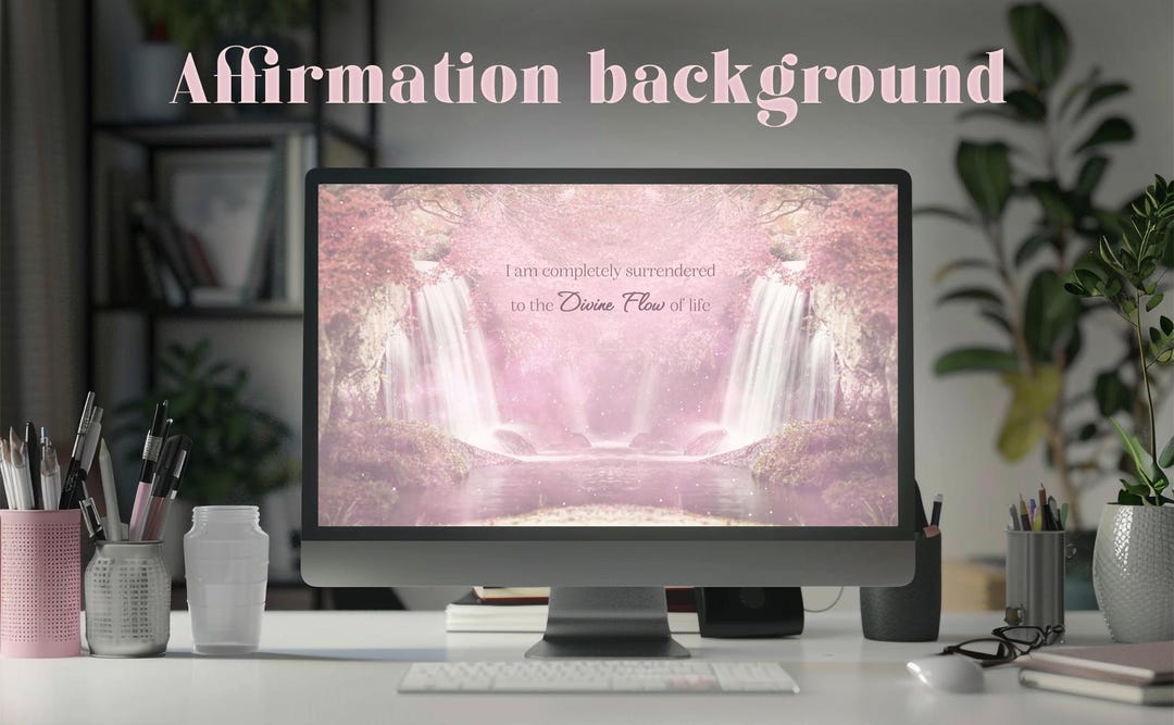 4k Affirmation Wallpaper for Windows or Mac Desktop With Instant ...