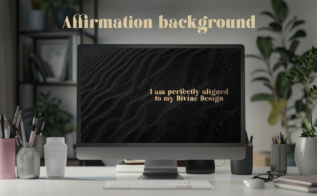 4k Affirmation Wallpaper for Windows or Mac Desktop With Instant ...