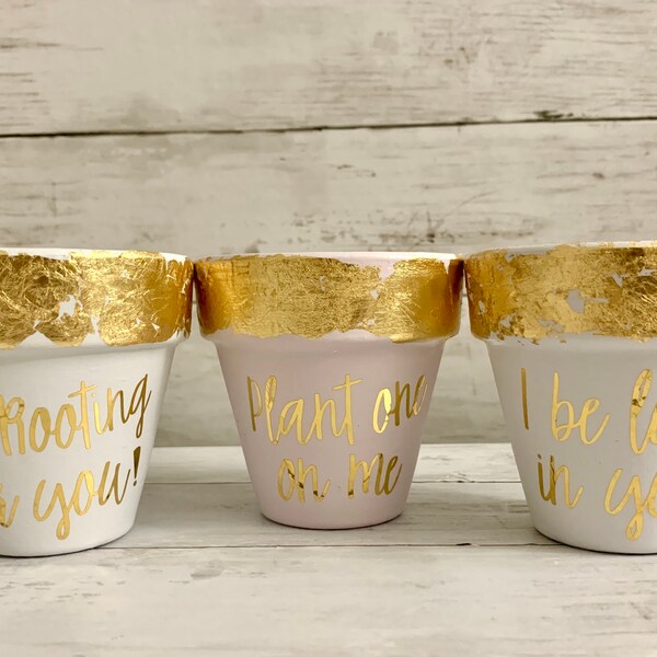 Plant Puns Pots - Etsy