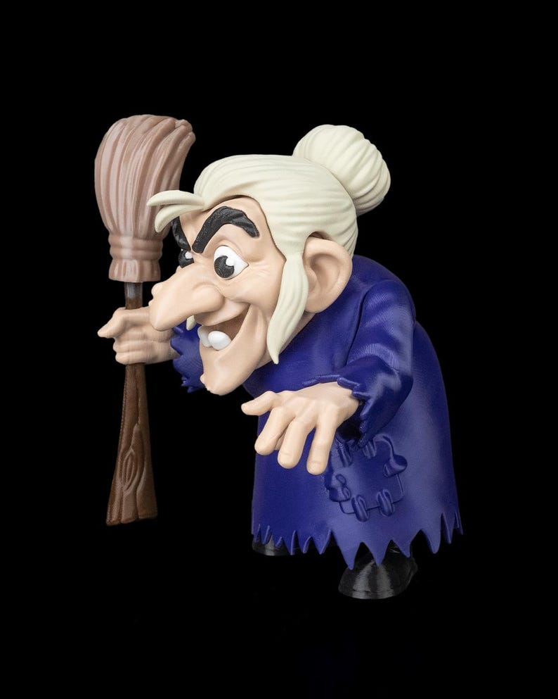Witch Figure. Prepares Portions, Spills Tea, Curses Your Wi-fi ...