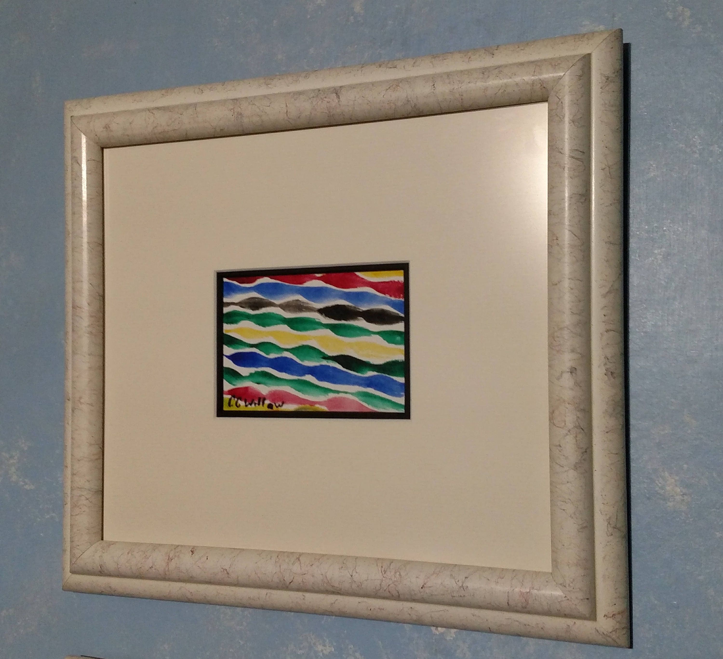 Summer Ribbons 6X4.5 watercolor Original CC WILLOW Art - Etsy 日本