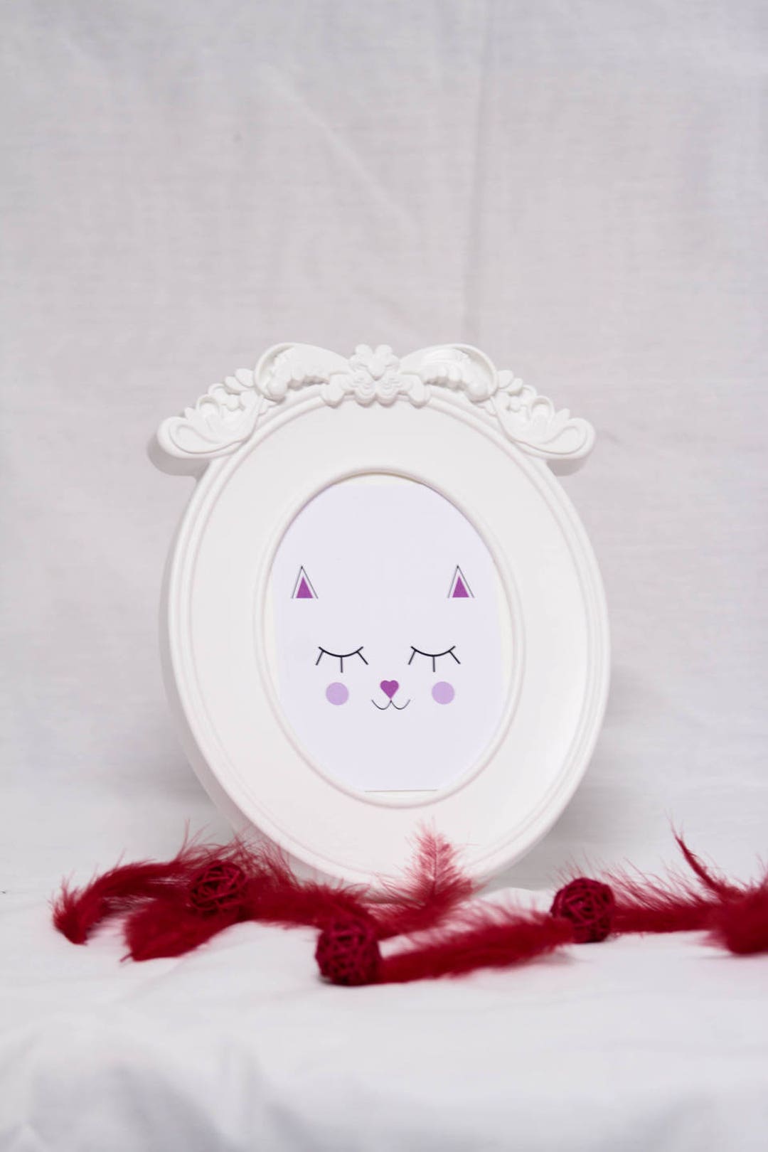 Map Postcard Pattern cat - Etsy