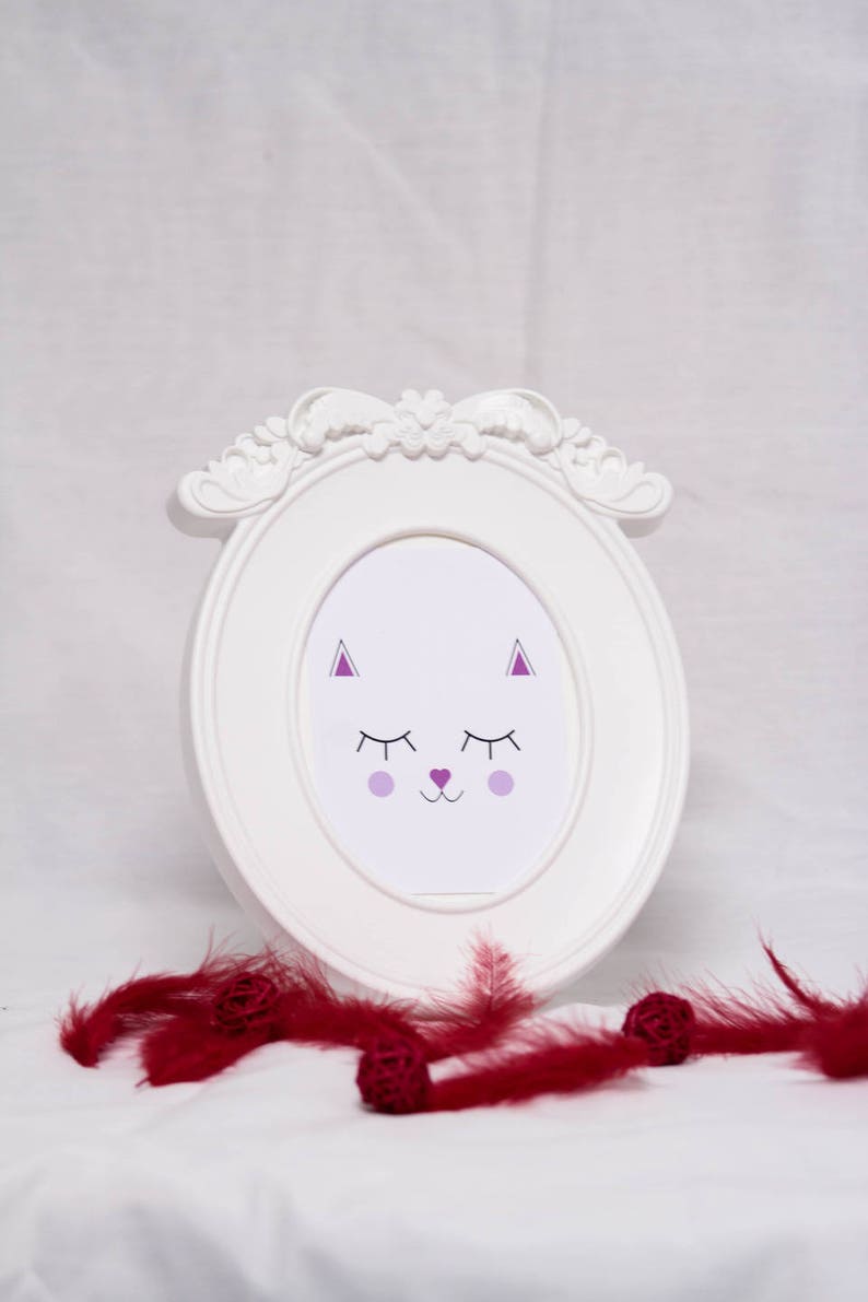 Map Postcard Pattern cat | Etsy