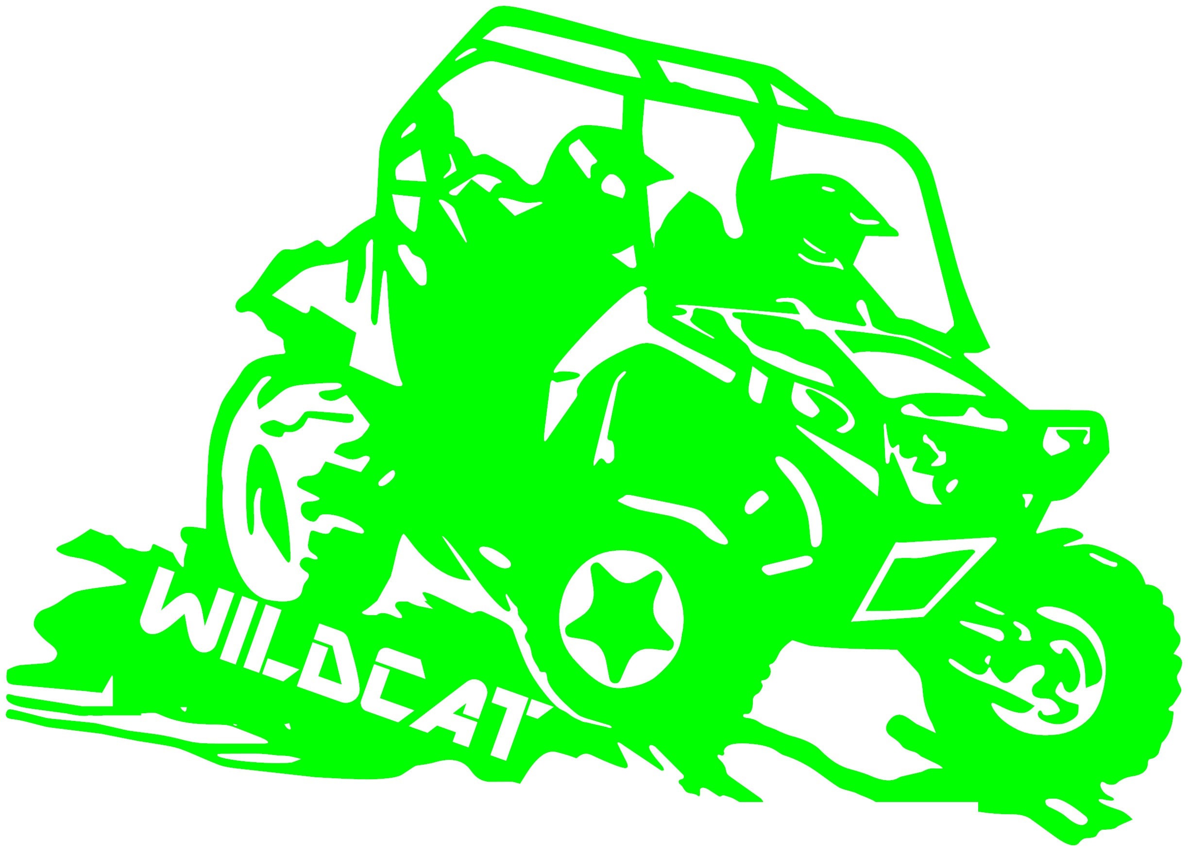 Arctic Cat Wildcat Side X Side Sxs 4x4 Sticker Decal Vinyl *choose Size ...