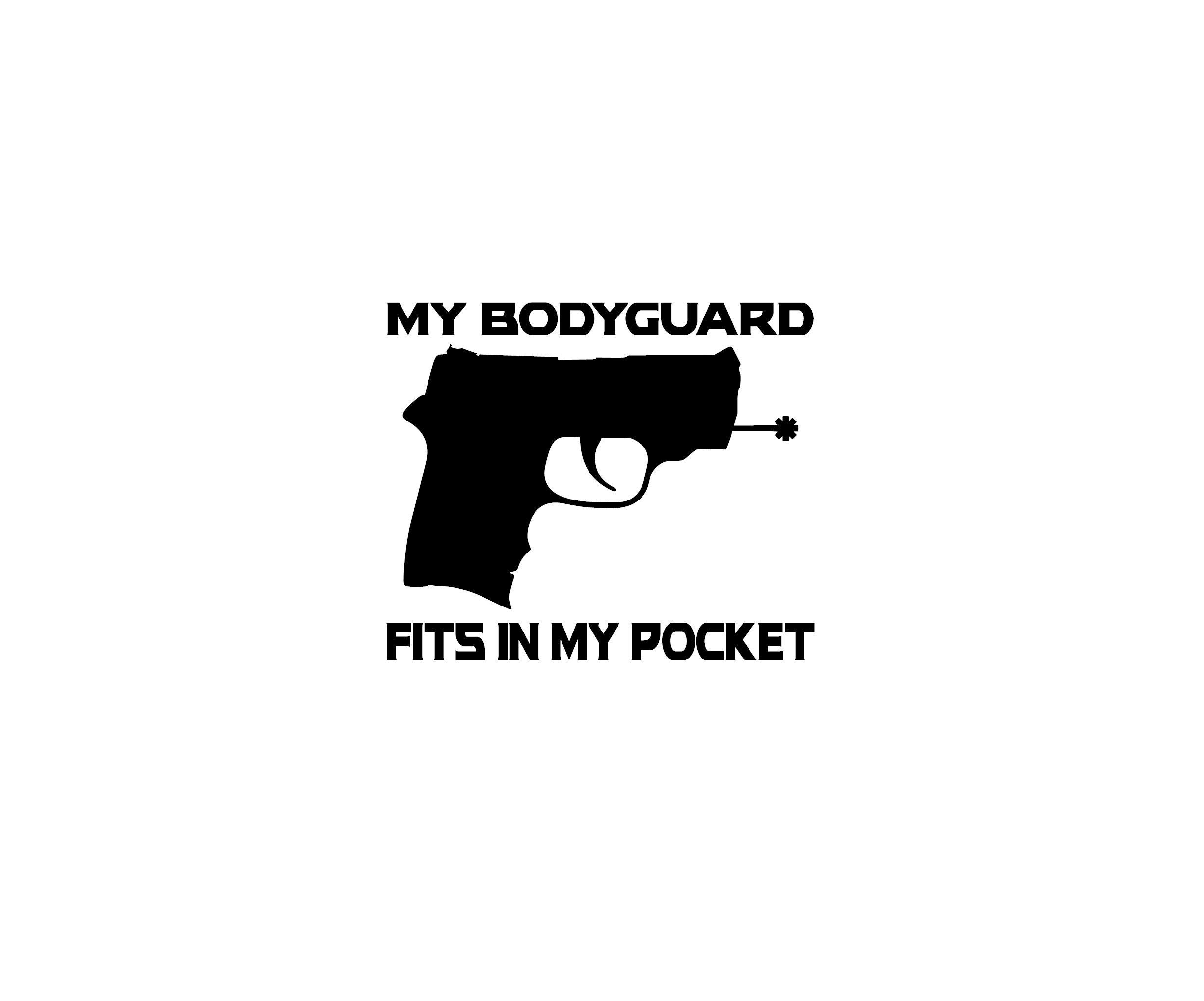 Smith and Wesson Sticker Decal Bodyguard **SIZES and COLORS ** - Etsy