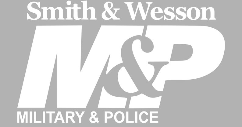 Smith and Wesson Sticker Decal M&p SIZES and COLORS - Etsy