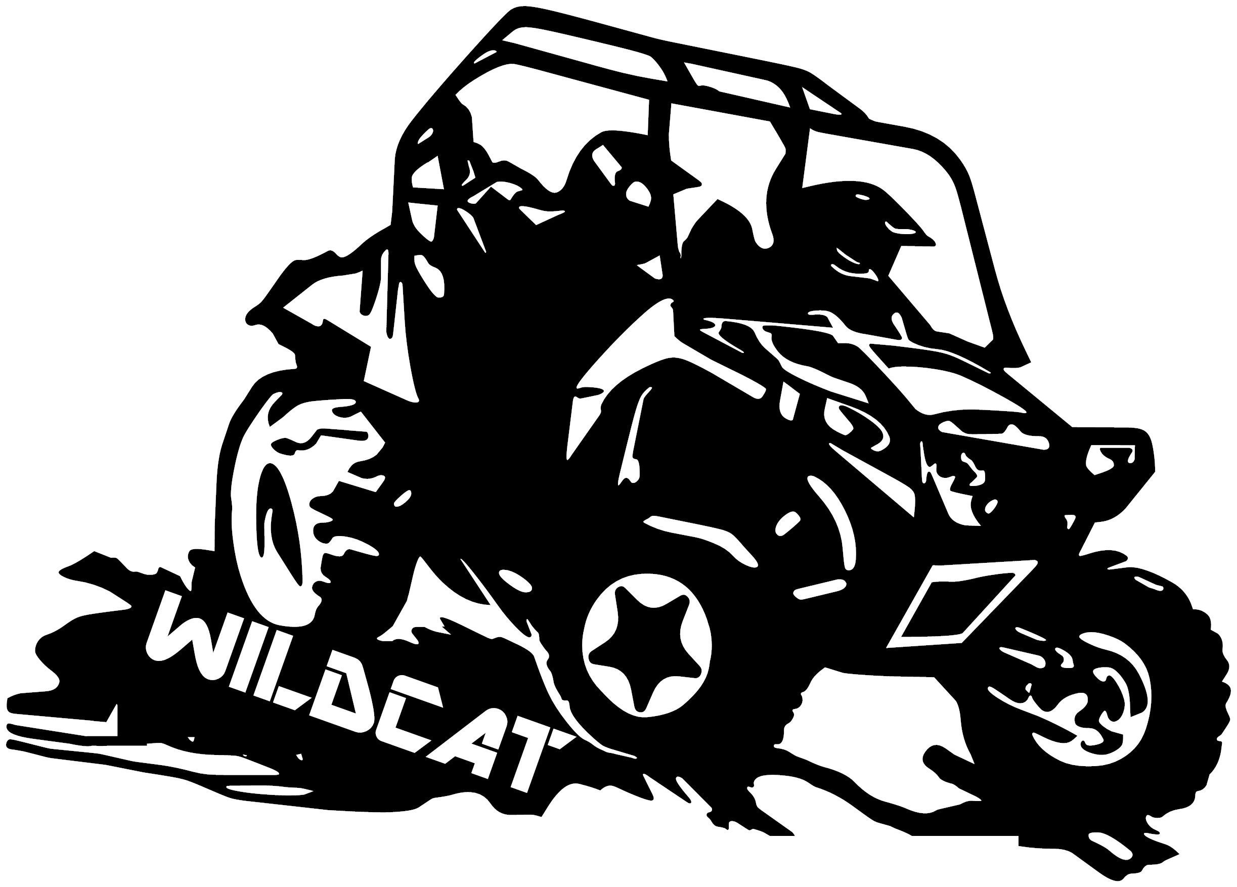 Arctic Cat Wildcat Side X Side Sxs 4x4 Sticker Decal Vinyl *choose Size ...