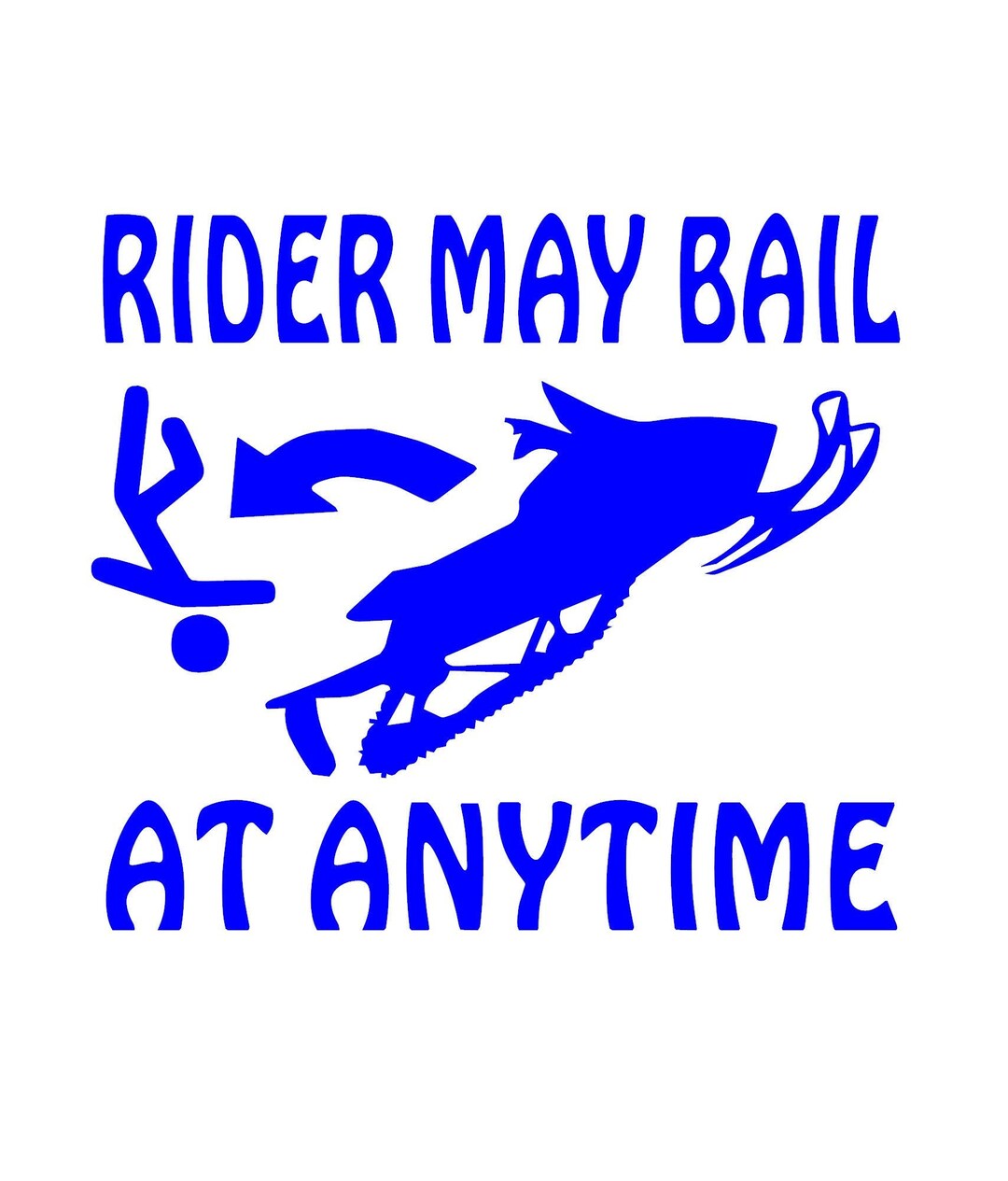 Snowmobile Sticker Decal **SIZE and COLOR CHOICE** - Etsy