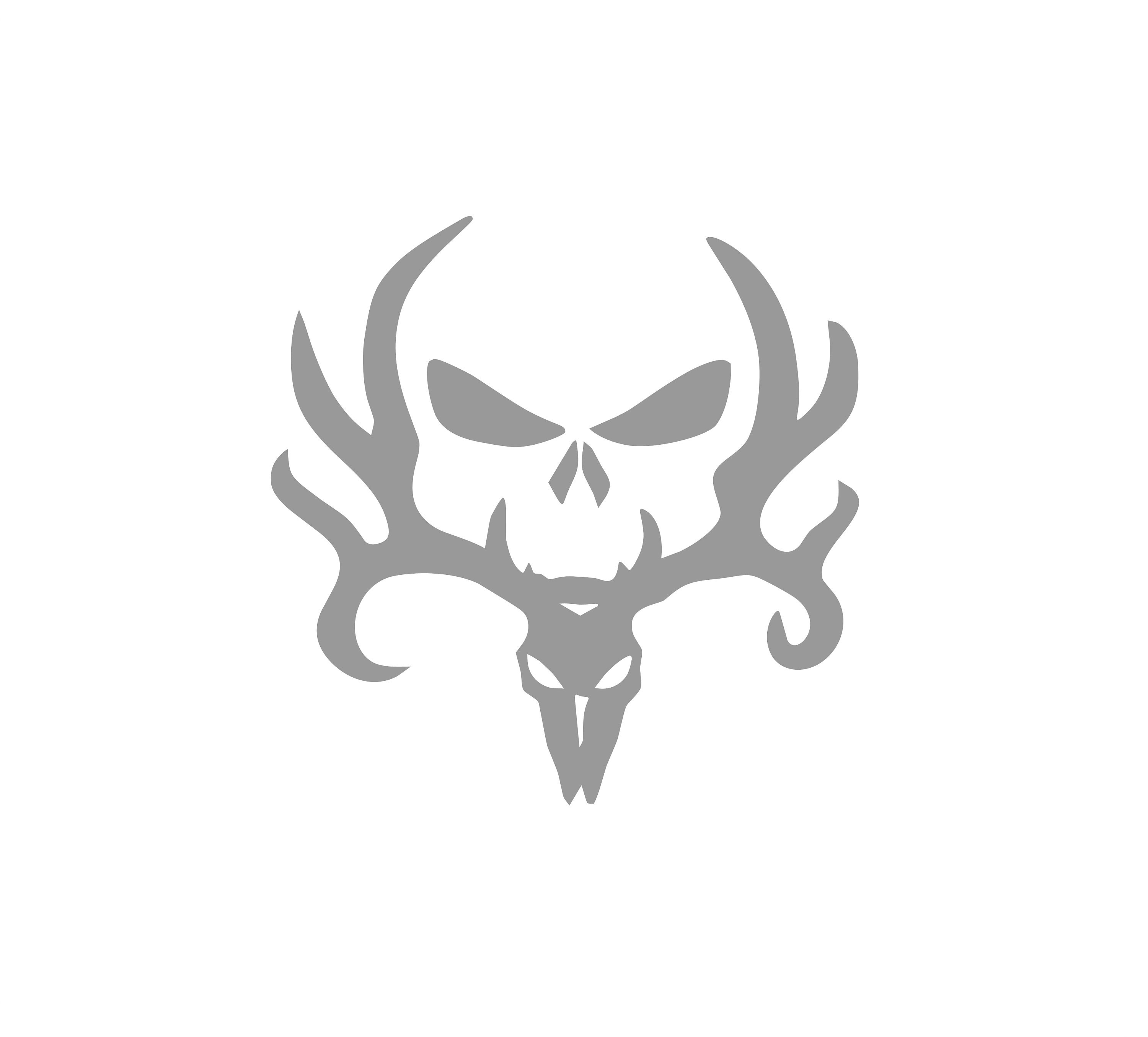 Bone Collector Skull Sticker Decal SIZE and COLOR CHOICE - Etsy