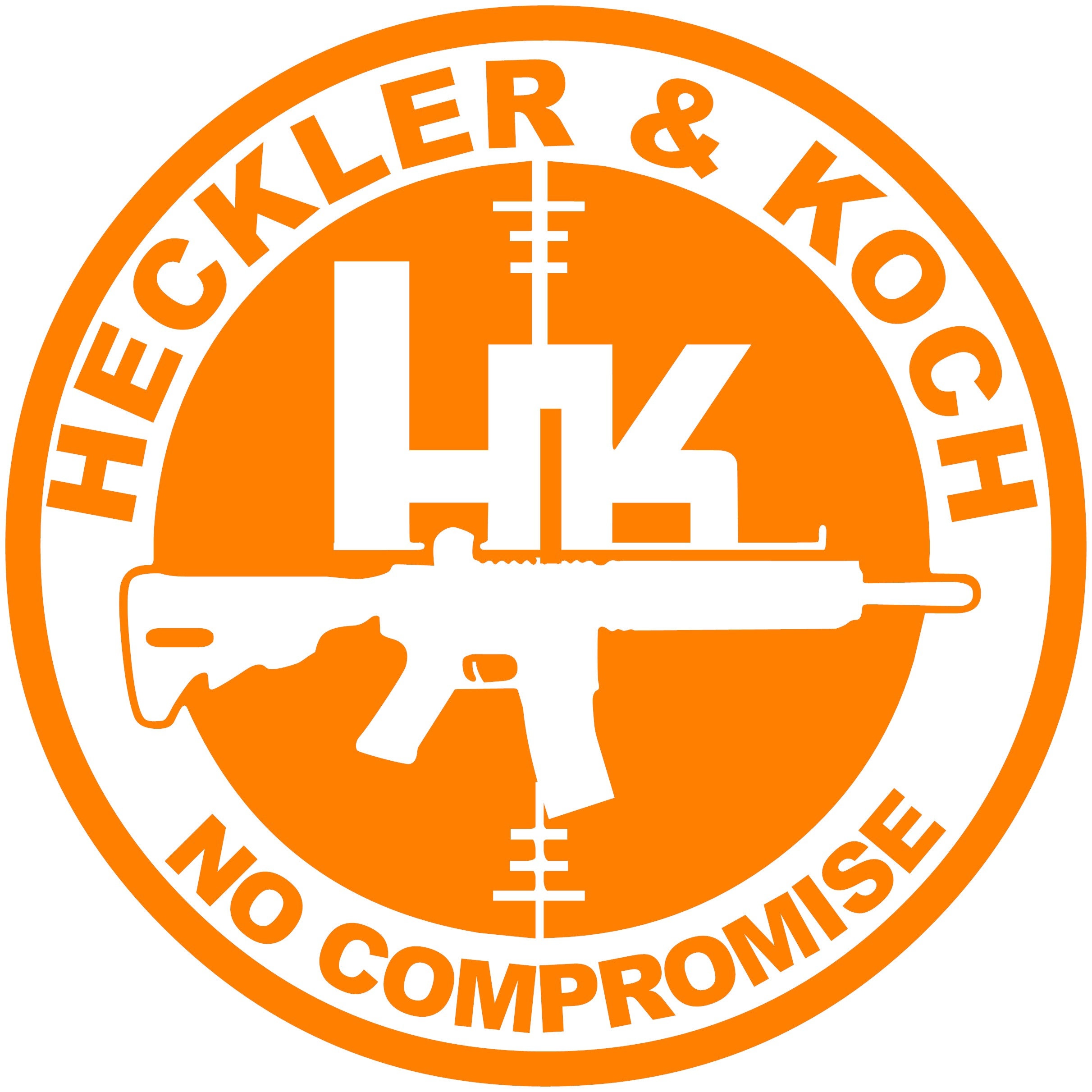 HK Heckler & Koch Sticker Decal Scope SIZES and COLORS - Etsy