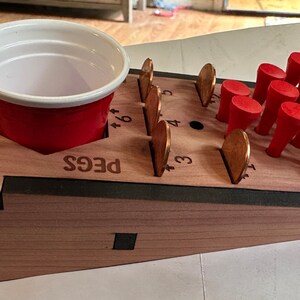 NEW Mini Version of the Cornhole Game This COINHOLE MINIATURE Game ...