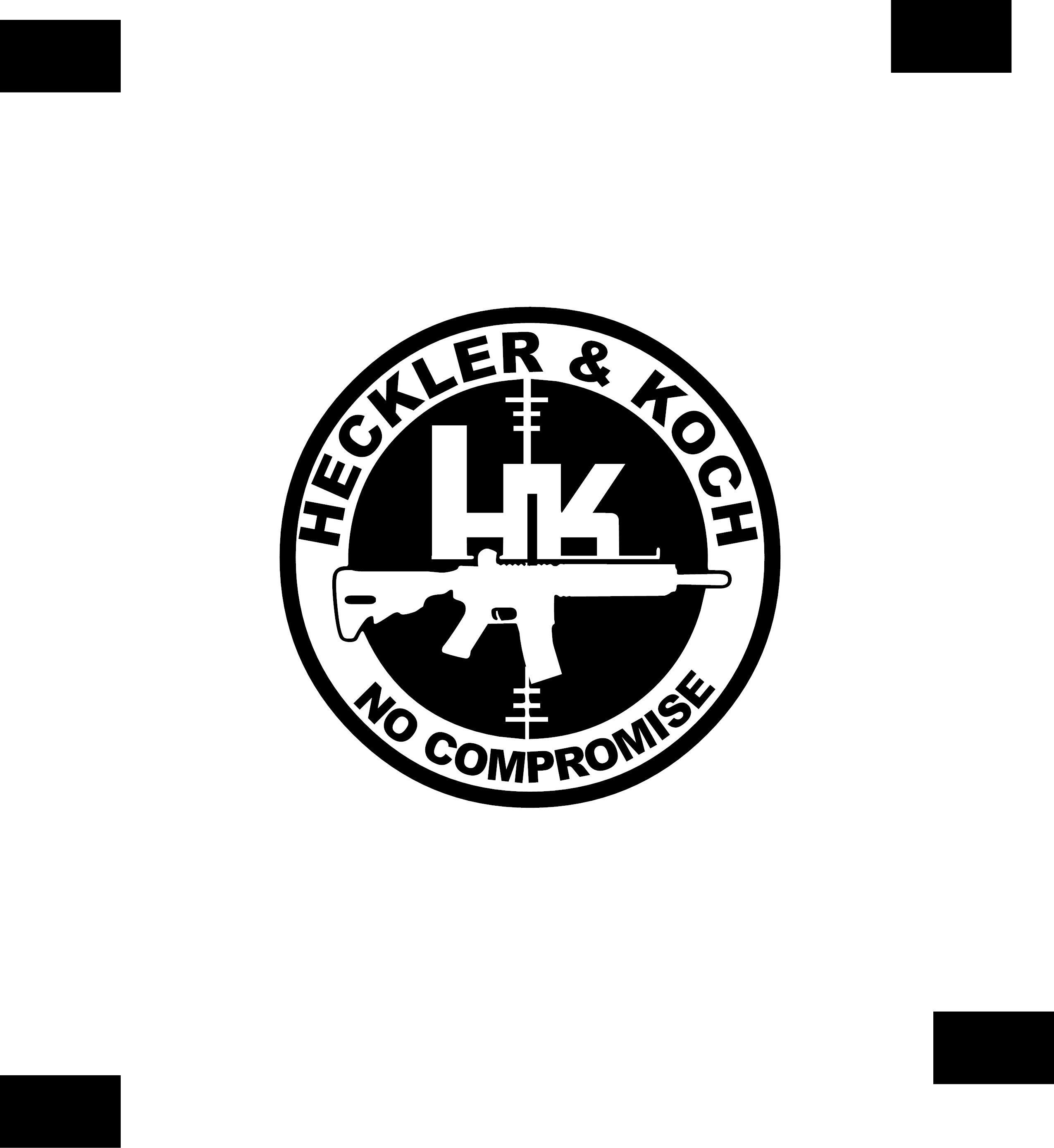 HK Heckler & Koch Sticker Decal Scope **SIZES and COLORS ** - Etsy