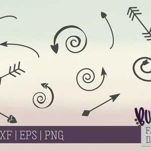 Arrow Bundle | SVG, PNG, EPS - Etsy