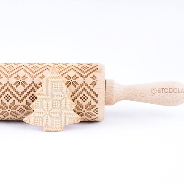 Embossed Rolling Pin - Etsy