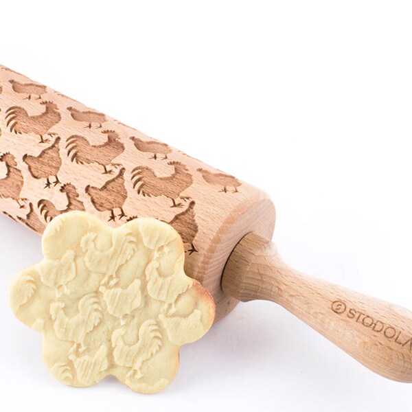 Rooster Rolling Pin - Etsy