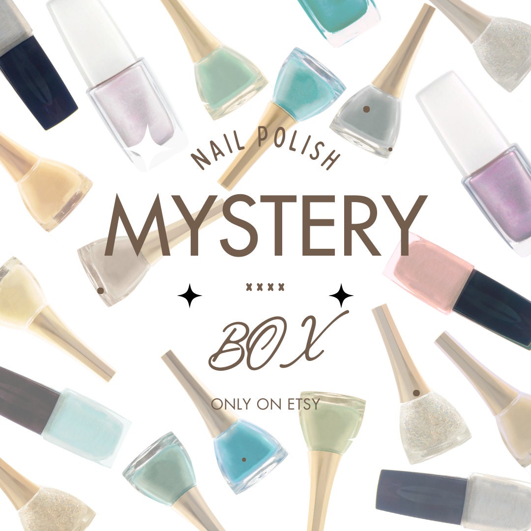 Nail Polish Mystery Boxes-perfect for Holiday Gift - Etsy