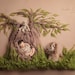 Digital Backdrop, Background Newborn Baby Girl or Boy Under the Tree ...