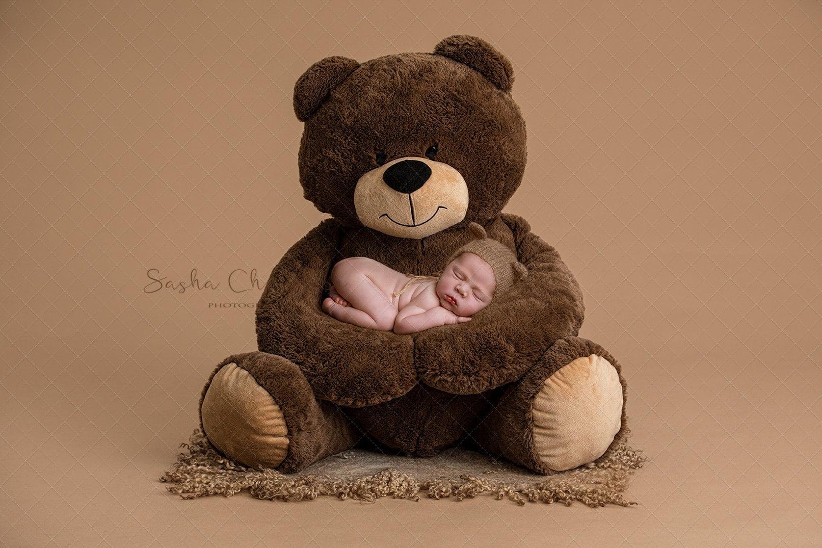 Digital Backdrop Background Newborn Baby Girl Toddler Boy Teddy Bear ...