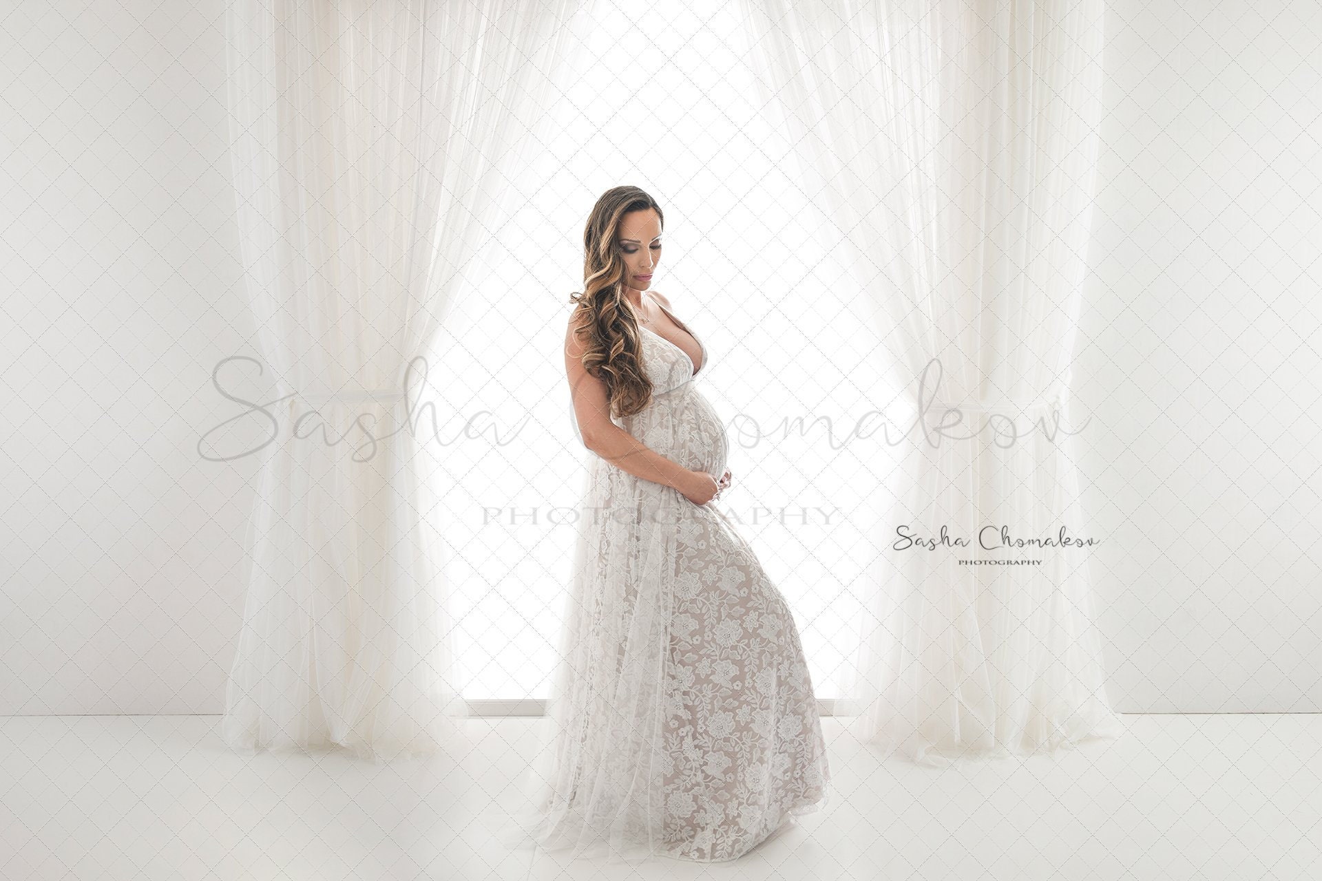 Digital Backdrop Background Maternity Family Window White - Etsy Australia