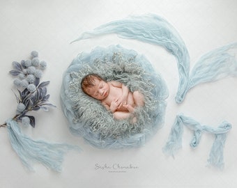 Digital Backdrop Background Newborn Baby Girl or Boy Gray | Etsy