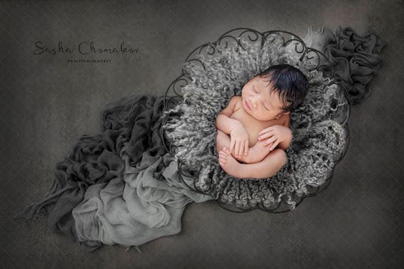 Digital Backdrop Background Newborn Baby Girl or Boy Gray - Etsy