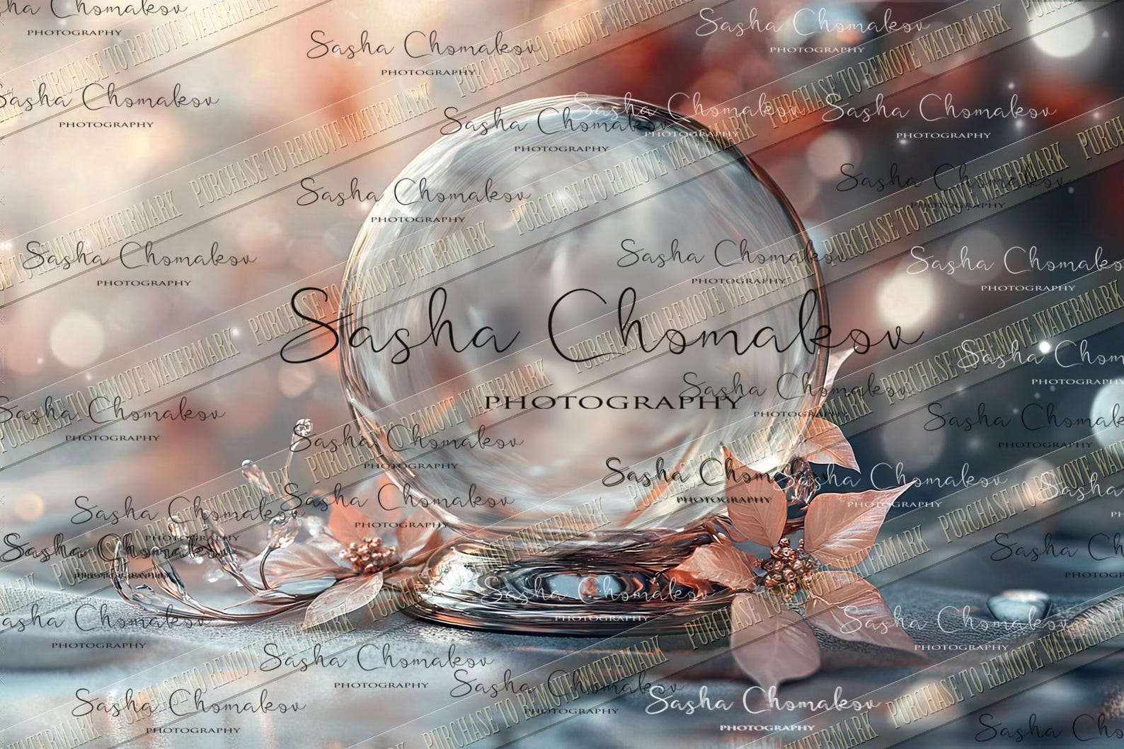 Digital Backdrop, Background Newborn Baby Girl Boy Christmas Glass ...