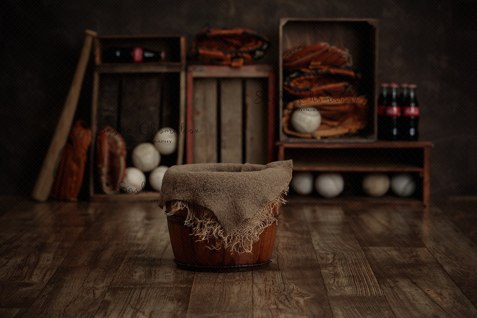 Craft Supplies & Tools Photography Vintage Baseball Theme Digital ...