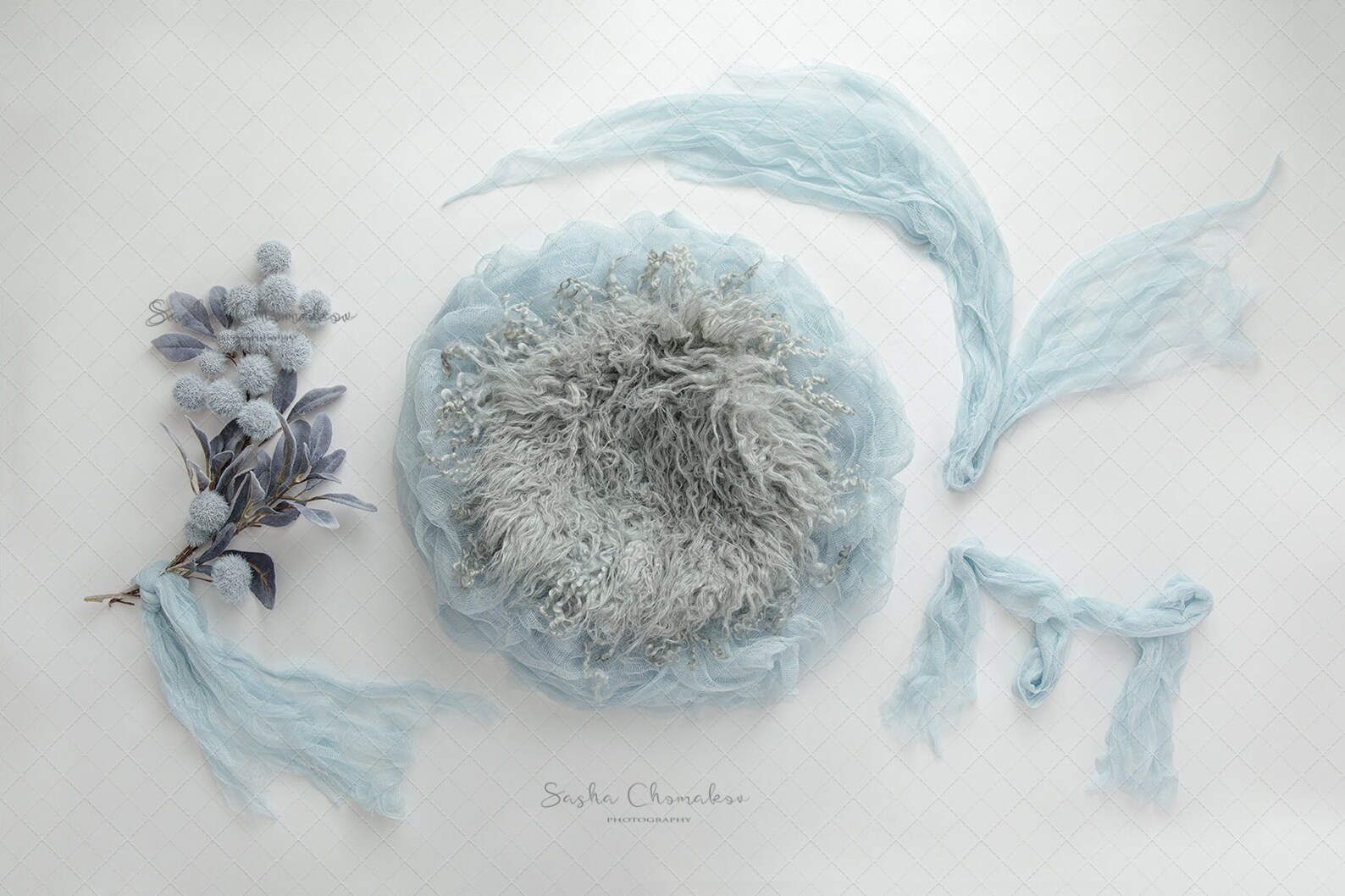 Digital Backdrop Background Newborn Baby Girl or Boy Gray | Etsy