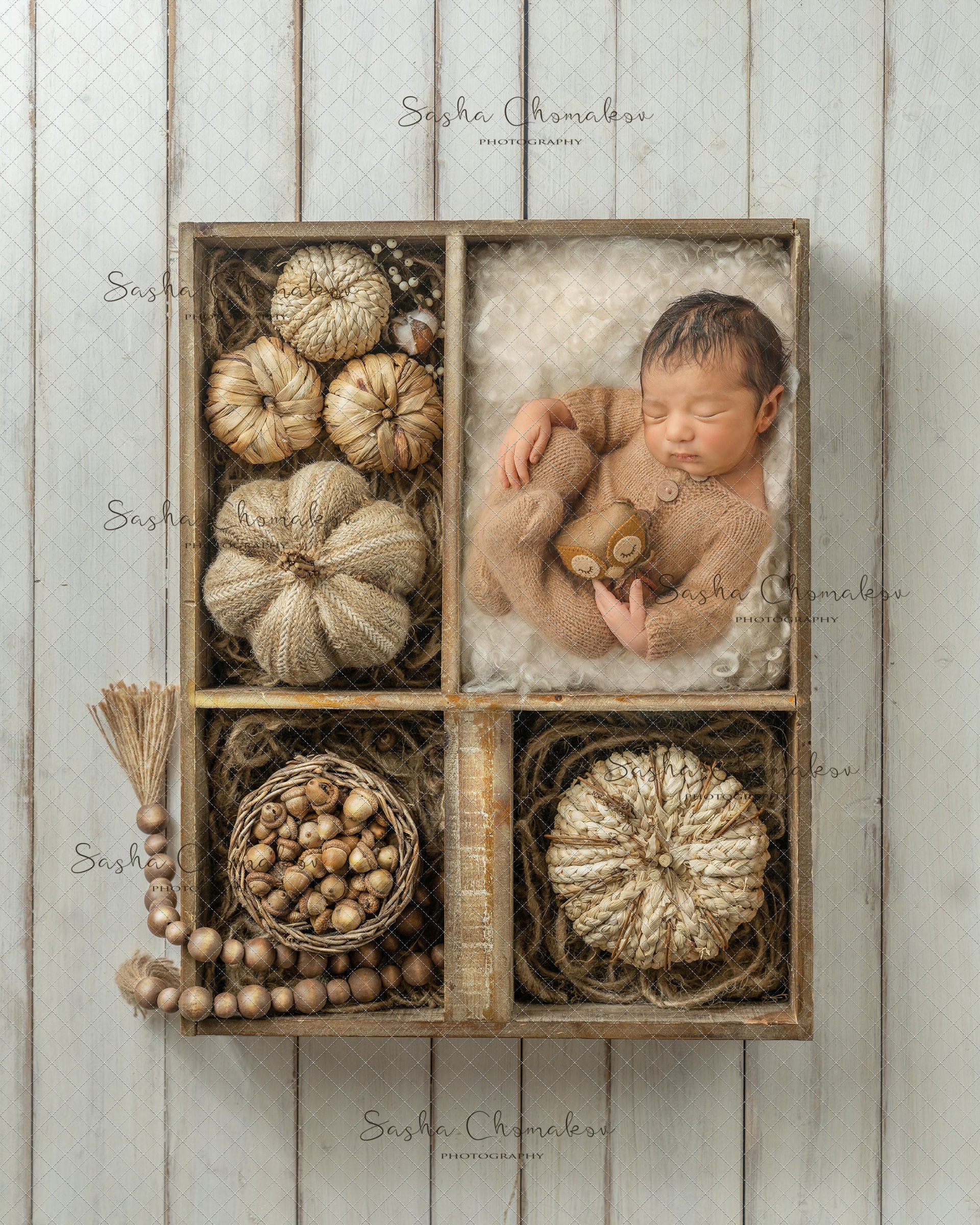 Digital Backdrop Background Newborn Baby Girl Boy Wooden Box - Etsy