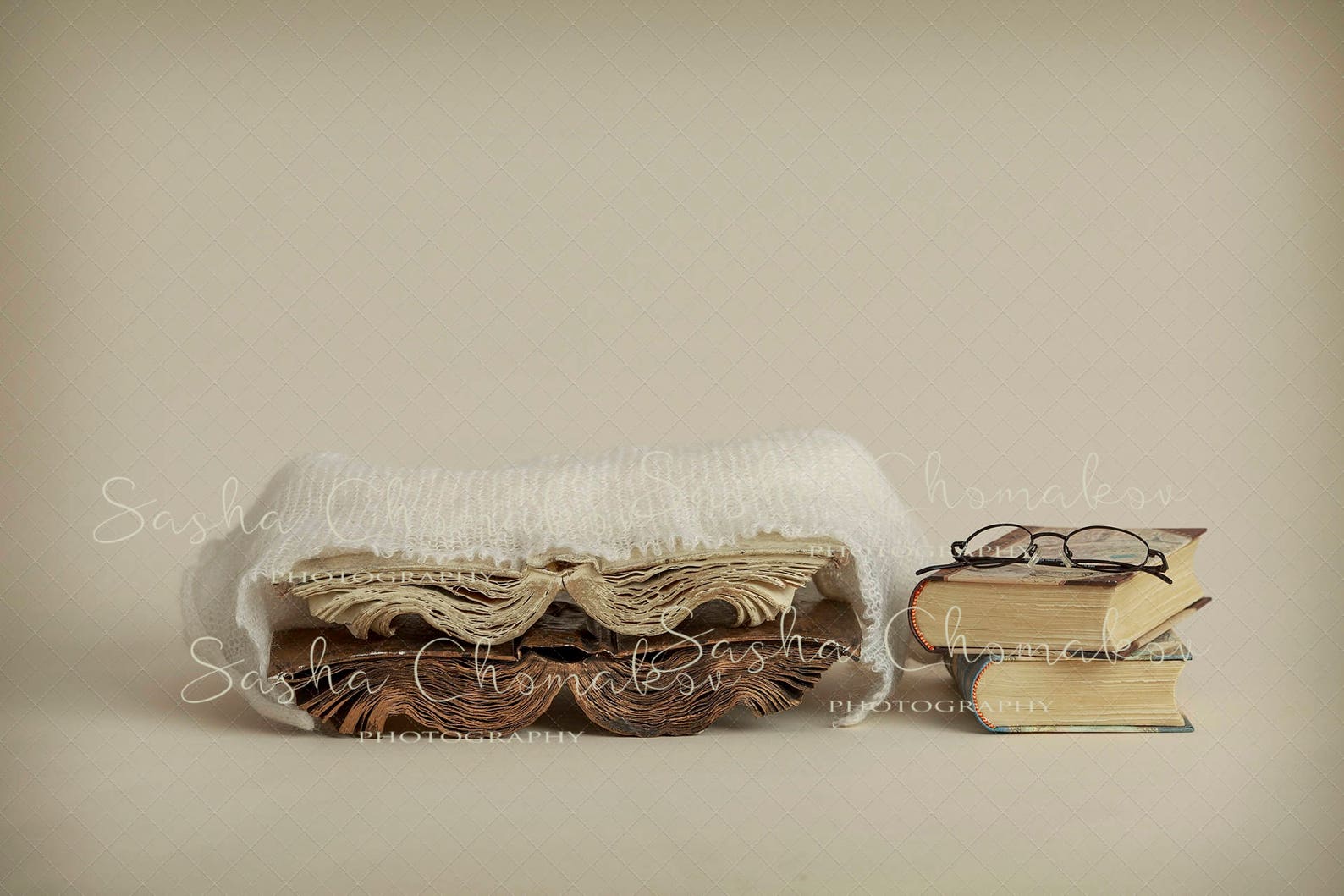 Digital Backdrop Background Newborn Baby Girl or Boy Books - Etsy