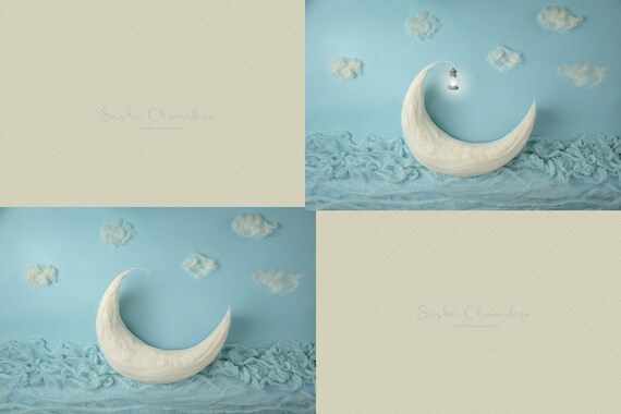 Digital backdrop background newborn baby girl toddler white | Etsy