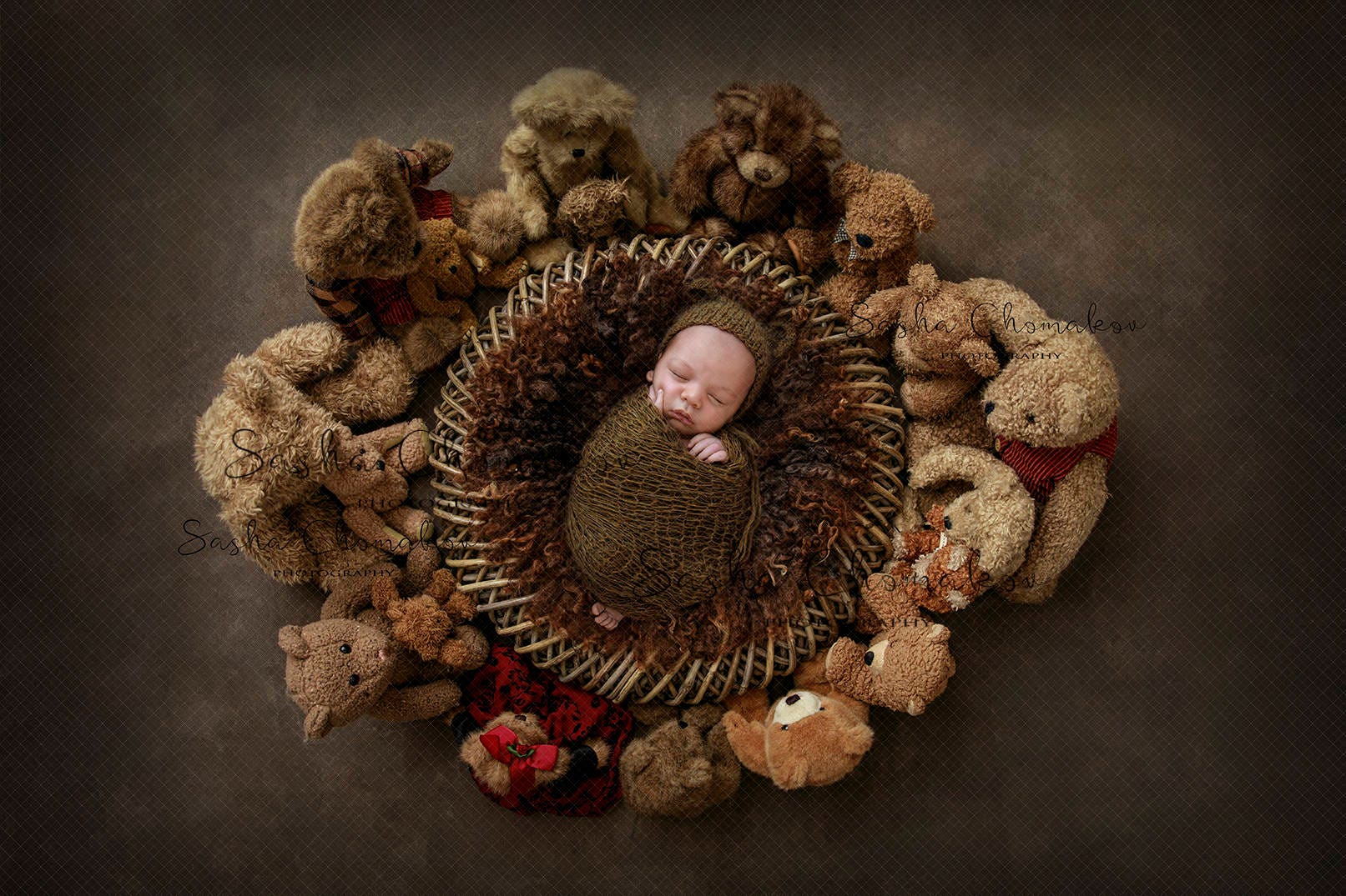 Digital Backdrop, Background Newborn Baby Girl or Boy Overhead Shoot ...