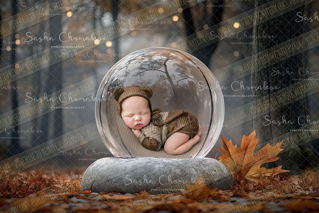 Digital Backdrop, Background Newborn Sitter Family Baby Girl Boy Fall ...