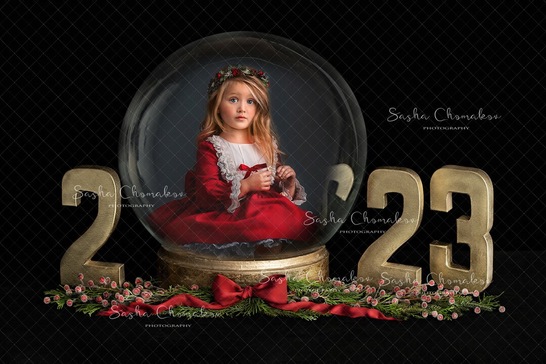 Digital Backdrop Background Newborn Boy or Girl Christmas Family ...