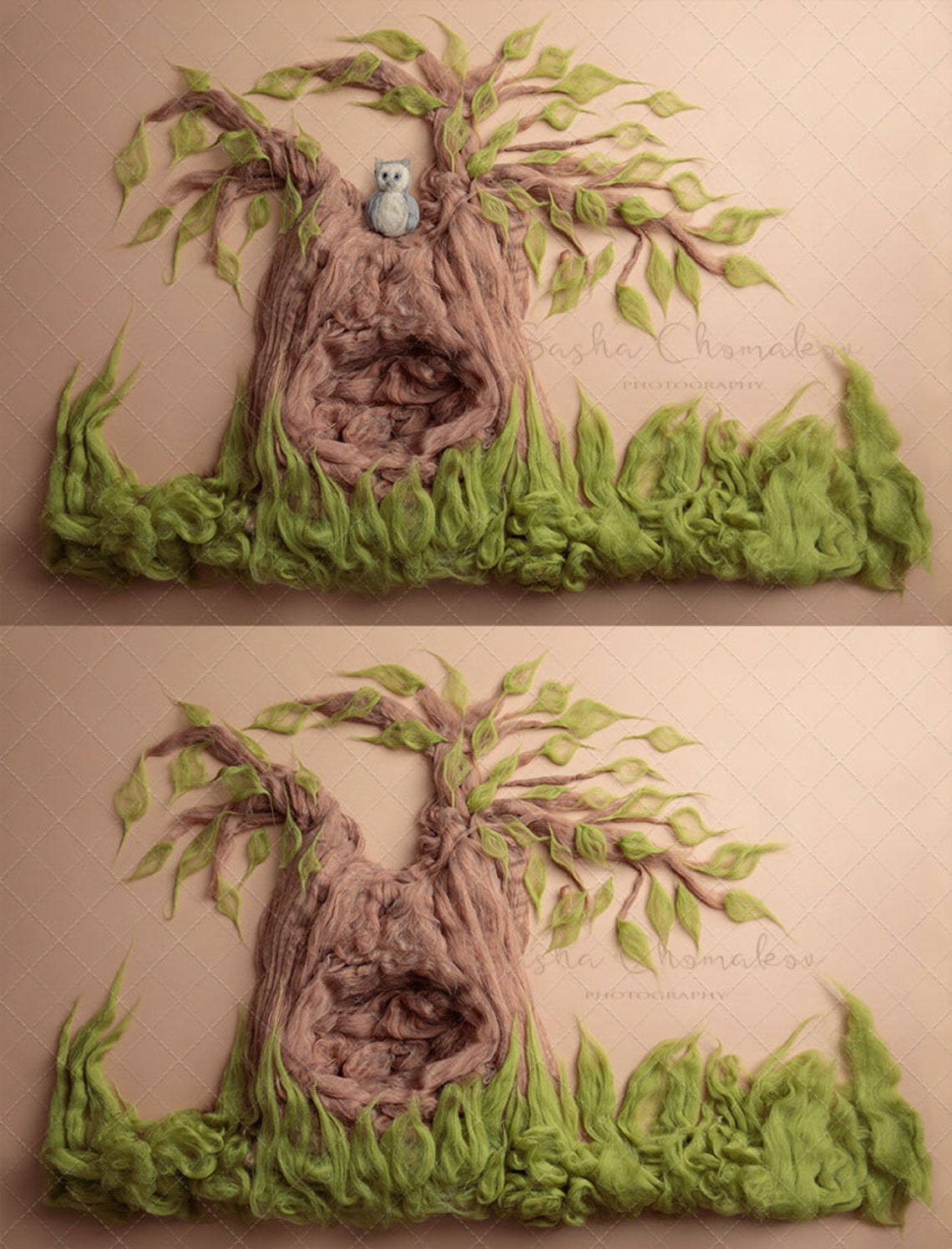 Digital Backdrop, Background Newborn Baby Girl or Boy Under the Tree ...